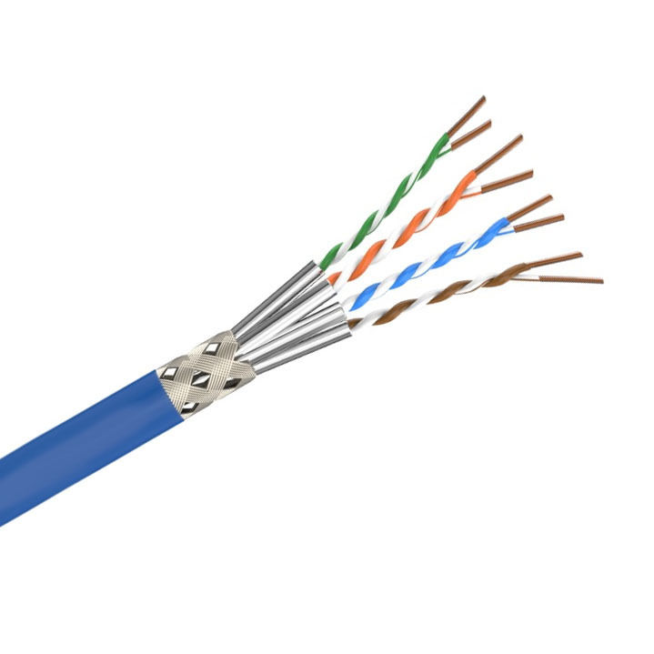 Wholesale Bulk CAT8 SFTP 22AWG LSZH Cable For Data Centers And ...