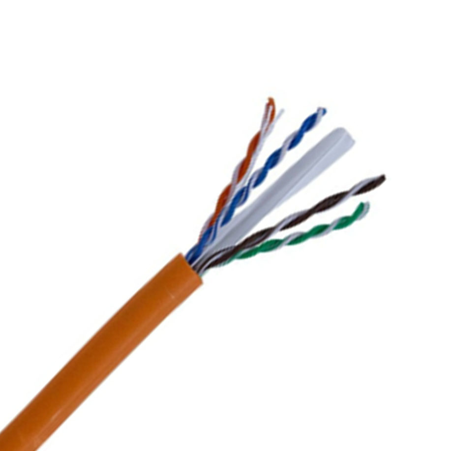 CAT6 UTP LSZH Orange 500ft 23AWG High Performance Bulk Spool